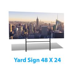 Yard Signs | Light and portable full color UV printed Yard Sign ...