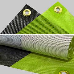 Custom Vinyl Banner Printing | Vinyl Banners with free hems and grommets!