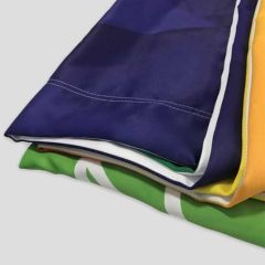 Custom Vinyl Banner Printing | Vinyl Banners with free hems and grommets!