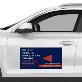 Car Magnets | Rigid Foam Board Signs. Free Shipping Orders Over $100!