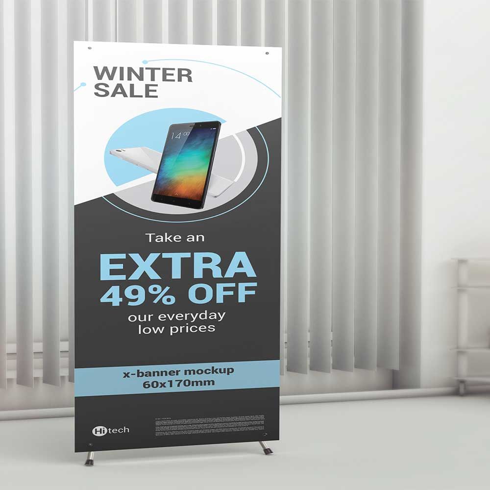 4'x8' Custom Banner (48"x96") | Free Hems and Grommets | Bannerstore.com